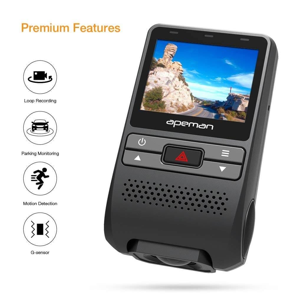 Apeman GPS C550 Dashcam Review - 2022 - 2023